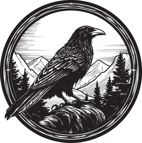 Raven Wing Logo Vector Images (over 1,900)