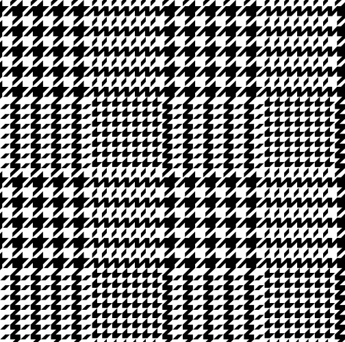Hounds tooth pattern Royalty Free Vector Image