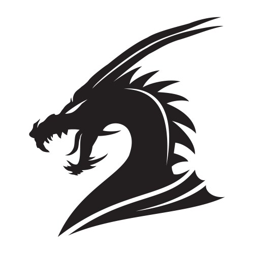Logo Black Dragon Vector Images (over 14,000)