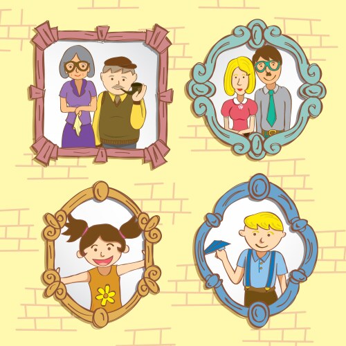 Family Royalty Free Vector Image - VectorStock