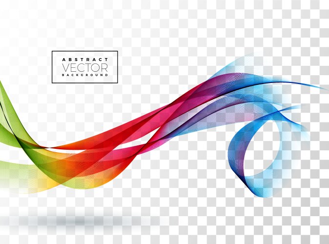 Abstract wave background design Royalty Free Vector Image