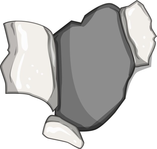 Grave headstone cartoon Royalty Free Vector Image