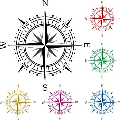 Compass Royalty Free Vector Image - VectorStock