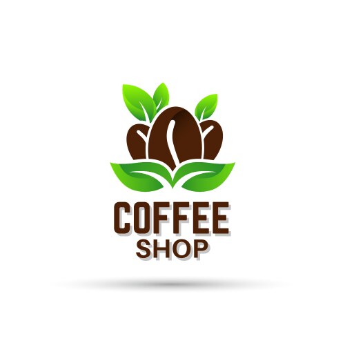 Coffee box logo Royalty Free Vector Image - VectorStock