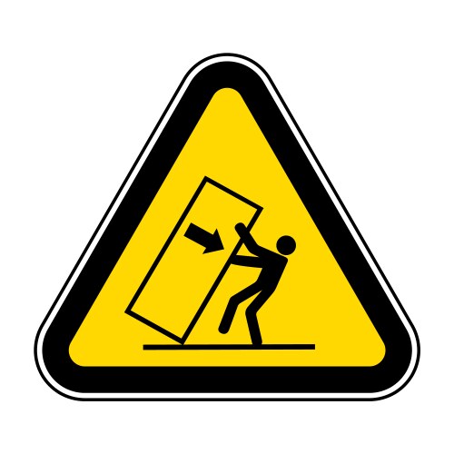 Crush Hazard Sign Vector Images (over 2,400)