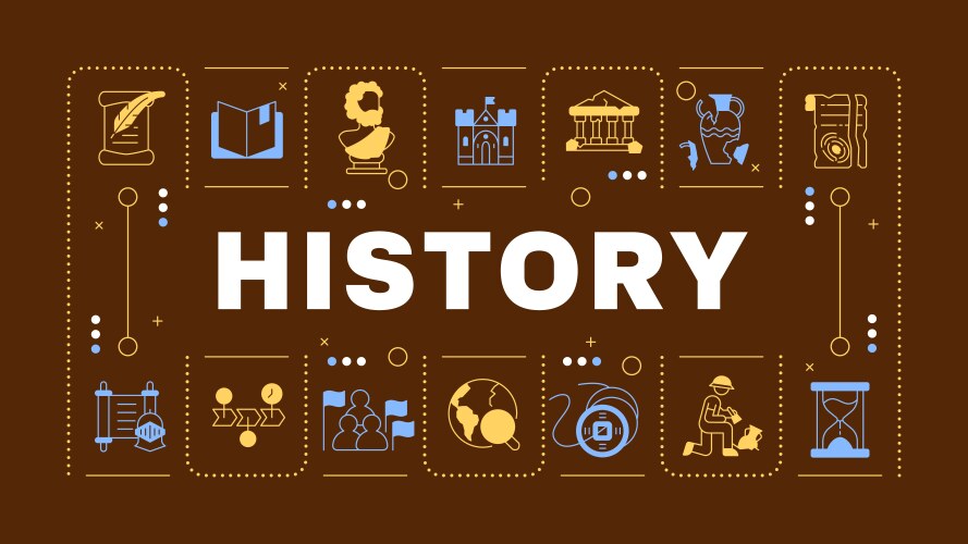 Geography brown word concept Royalty Free Vector Image