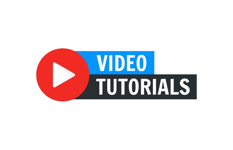 Professional tutorial training development Vector Image