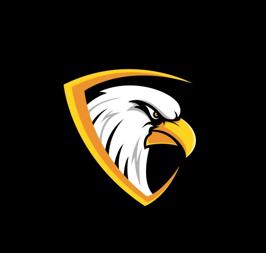 Vintage eagle logo Royalty Free Vector Image - VectorStock