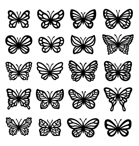 Template Laser Butterfly Laser Cut Butterfly Template, Download Laser