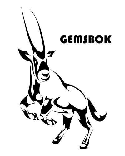 Gemsbok Vector Images (over 100)
