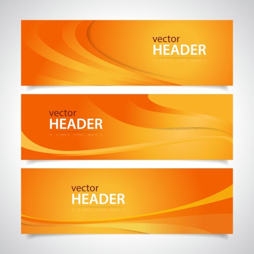 Banners-2 Royalty Free Vector Image - VectorStock