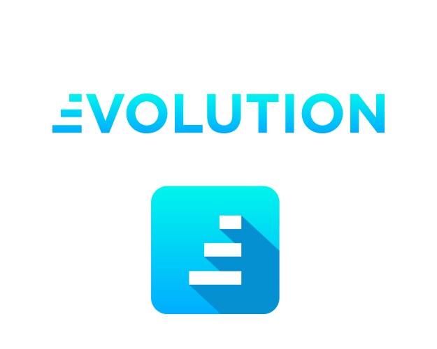 Evolution logo Royalty Free Vector Image - VectorStock