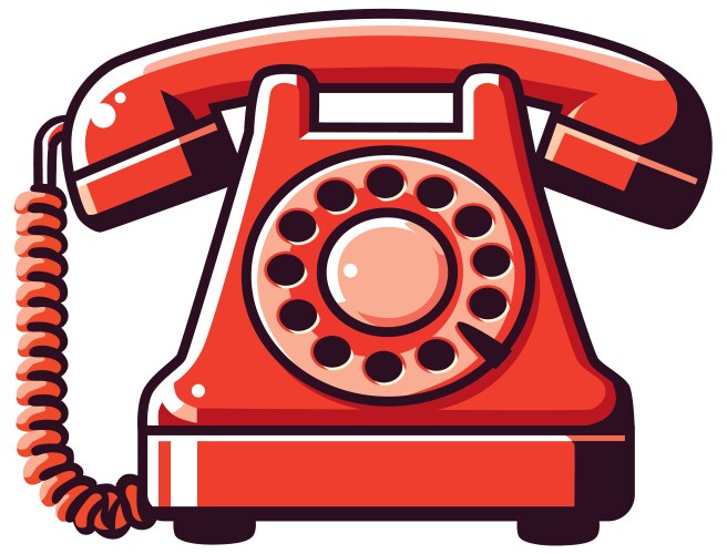 Vintage phone Royalty Free Vector Image - VectorStock