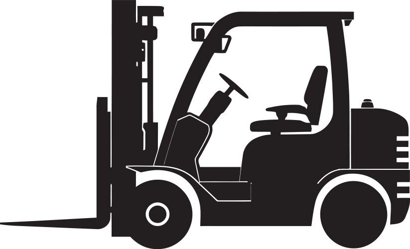 Palletpulse forklift symbol cargomover iconic Vector Image