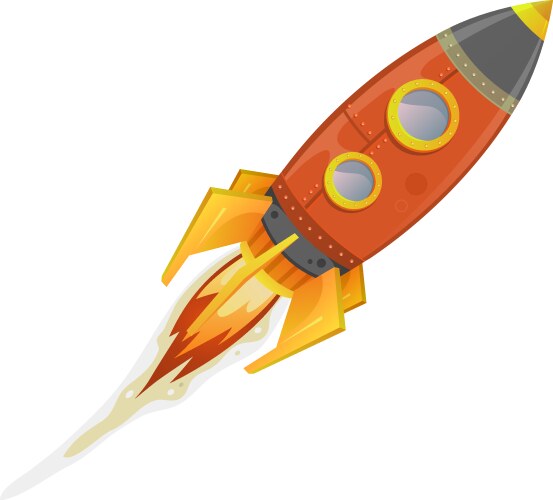 Cartoon Rocket Ship Space Vector Images (over 22,000)