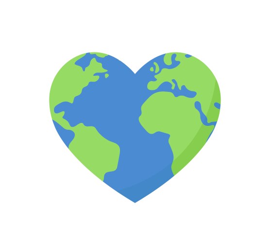 Heart Earth Symbol Vector Images (over 8,300)
