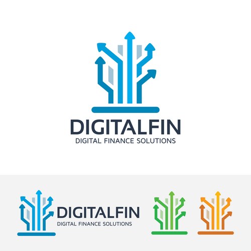 Digital innovation circuit logo technological Vector Image