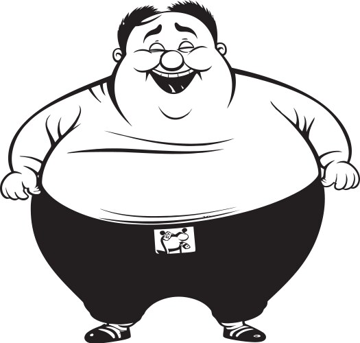 Fat Man Vector Images (over 13,000)