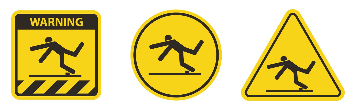Slips Trips and Falls Vector Images (over 950)