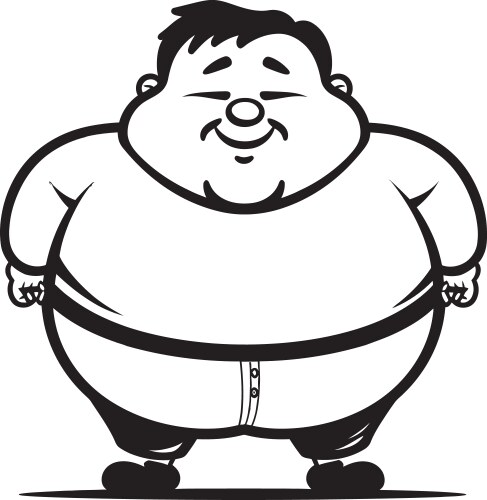 Fat Man Vector Images (over 13,000)