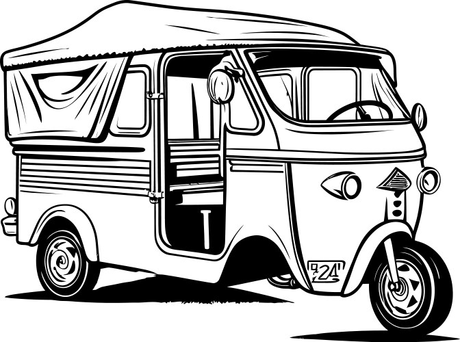 Three Wheeler Vector Images (over 500)