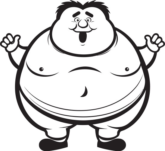 Fat Black Guy Vector Images (over 890)