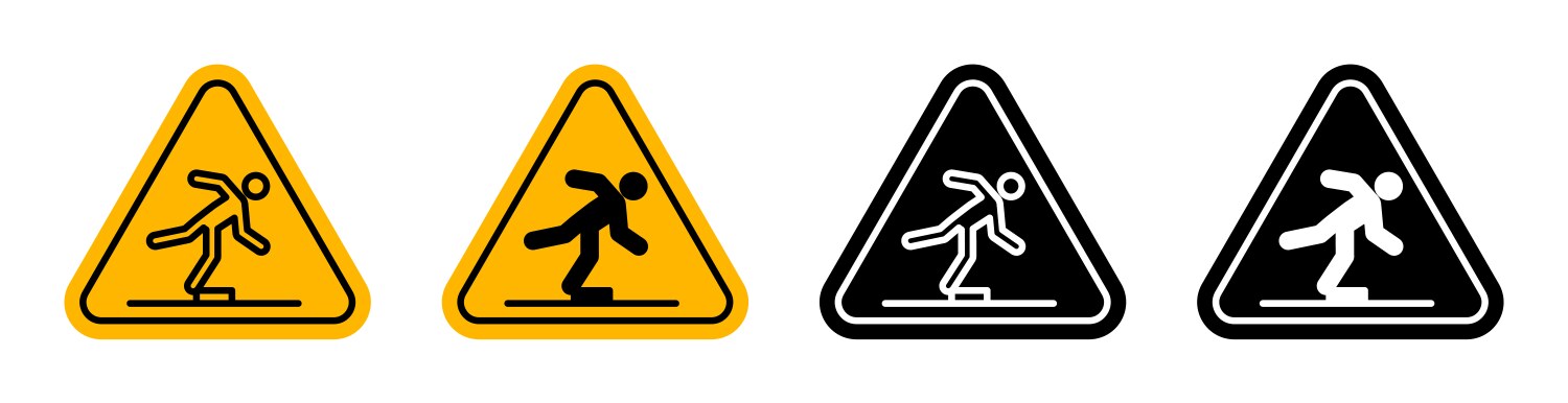 Slips Trips and Falls Vector Images (over 950)