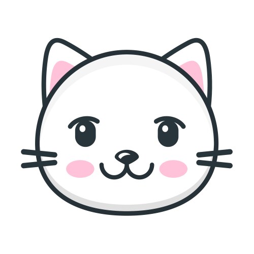 Cat Face Cartoon Vector Images (over 54,000)