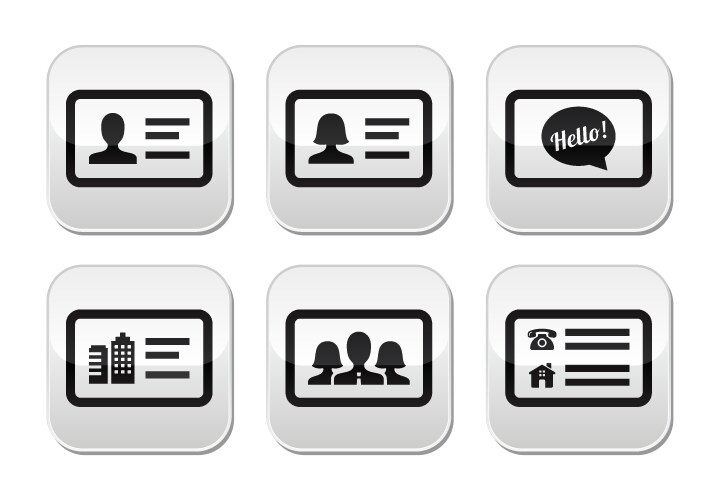 Business Card Phone Email Icon Vector Images (over 4,200)