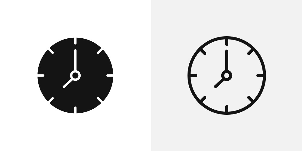 Timer Timekeeper Icon Vector Images (over 1,200)