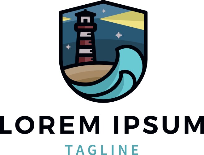 Modern Lighthouse Logo Vector Images (over 930)