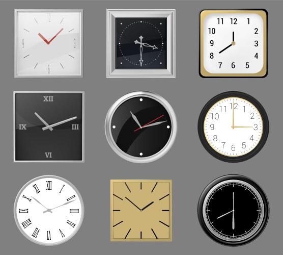 Square Watch Face Vector Images (over 1,200)