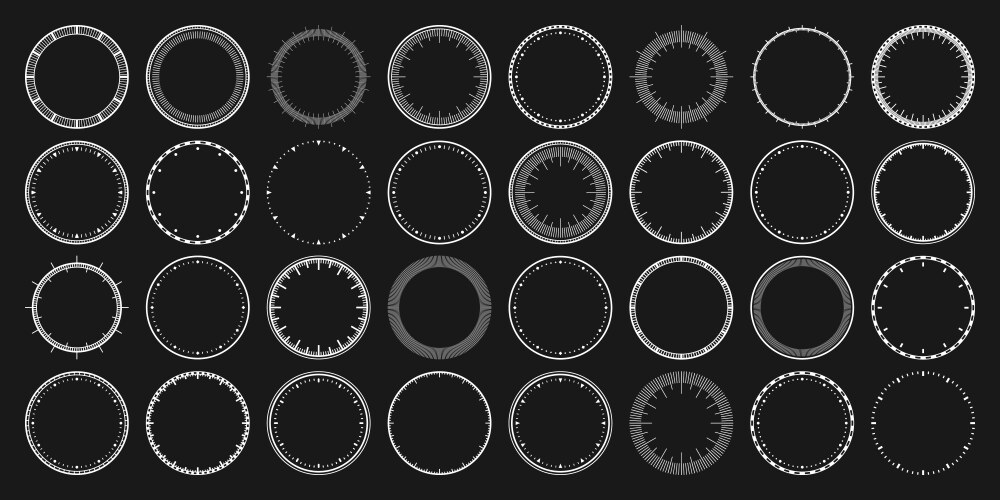 Blank Watch Face Vector Images (over 540)