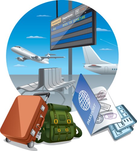 Airport Arrival Vector Images (over 17,000)