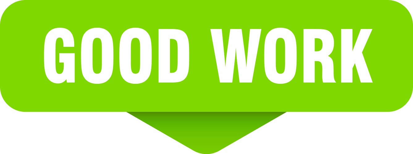 Good news sticker sign on transparent Royalty Free Vector