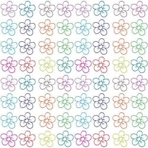Flower Margin Vector Images (over 520)