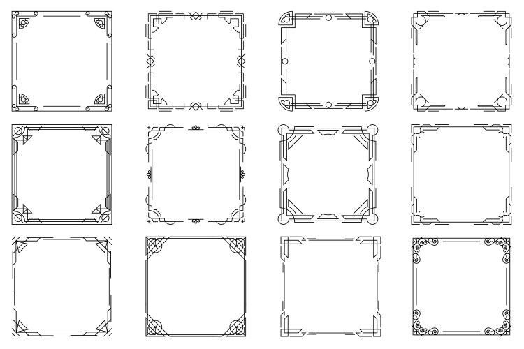 Picture Frame Outline Vector Images (over 24,000)