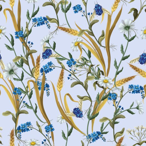 Wheat Pattern Vector Images (over 9,500)