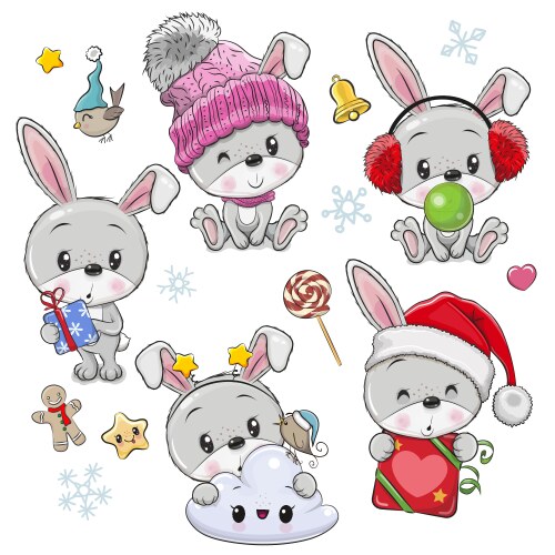 Cute Cartoon Rabbit Vector Images (over 98,000)