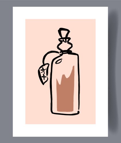 Printable modern minimalistic artworks Royalty Free Vector