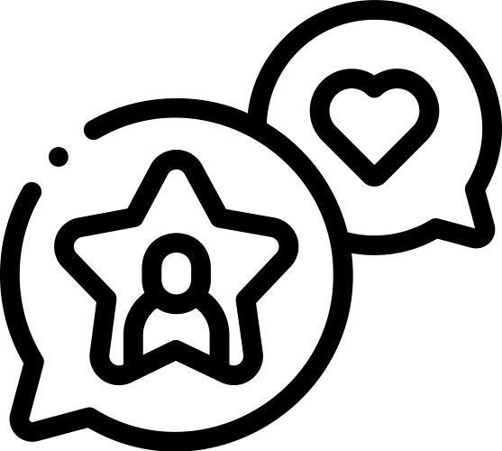 Fan icon thin linear style design isolated on Vector Image