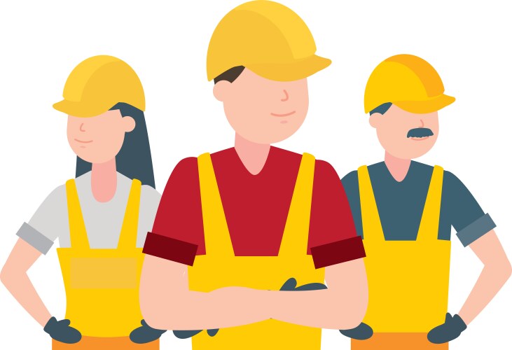 People labour day Royalty Free Vector Image - VectorStock