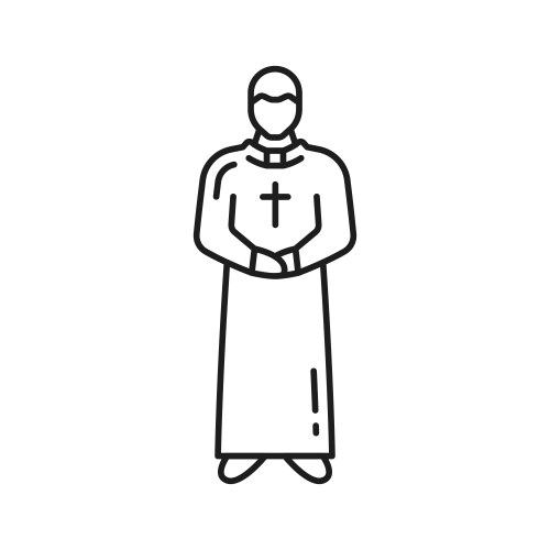 Catholic Priest Logo
