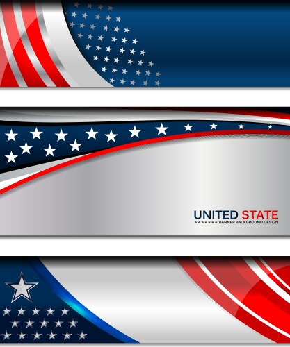 Trump usa background vertical Royalty Free Vector Image