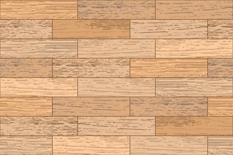 Wood floor tiles pattern seamless texture wooden Vector Image