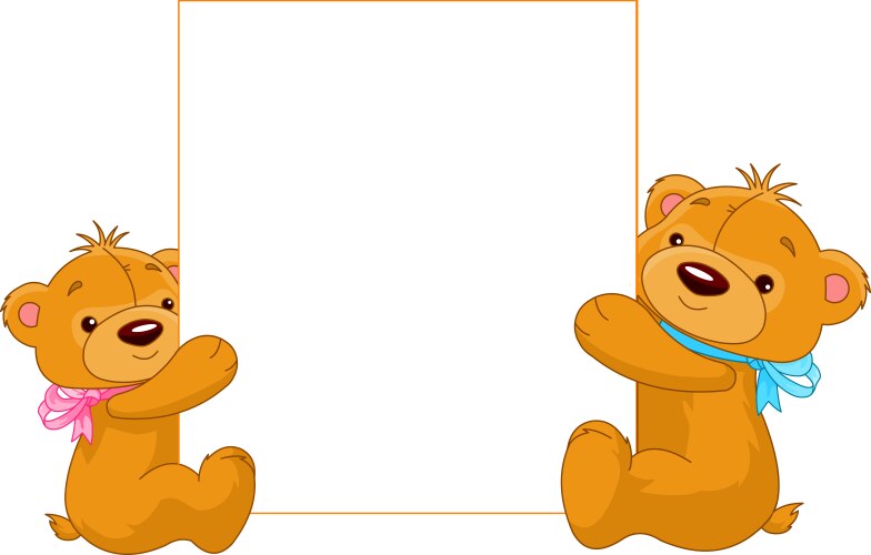 Teddy bear Royalty Free Vector Image - VectorStock