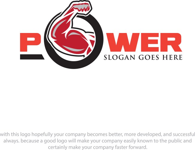 Power logo designs Royalty Free Vector Image - VectorStock