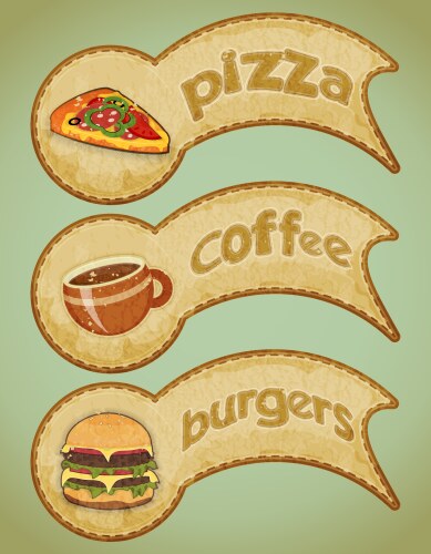 Food frame Royalty Free Vector Image - VectorStock