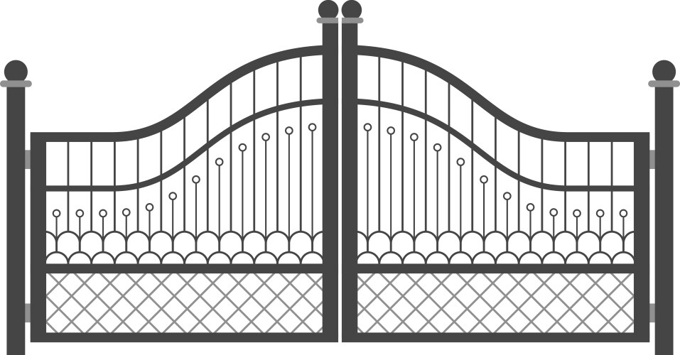 Gates Royalty Free Vector Image - VectorStock
