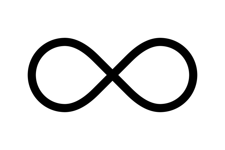 Infinity Symbol Tumblr Backgrounds Infinity Symbol Poster